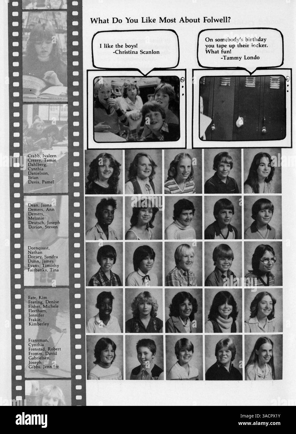 This school annual, The Folwell Falcon Annual, captures the 1981-1982 ...