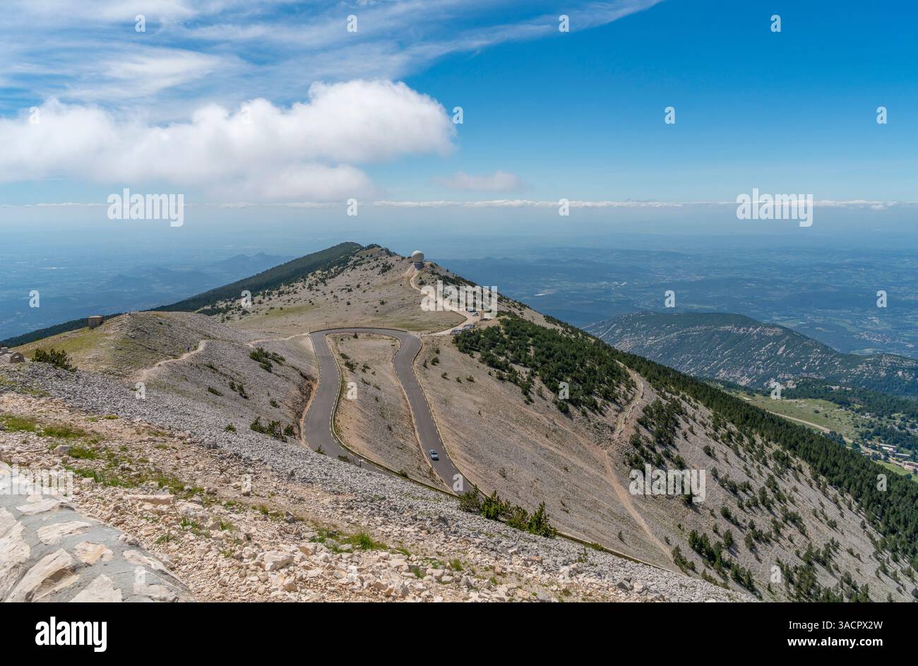 Impression around Mont Ventoux, a mountain in the Provence region of ...