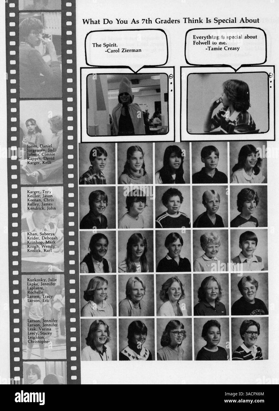 The 1982 edition of The Folwell Falcon Annual highlights important ...