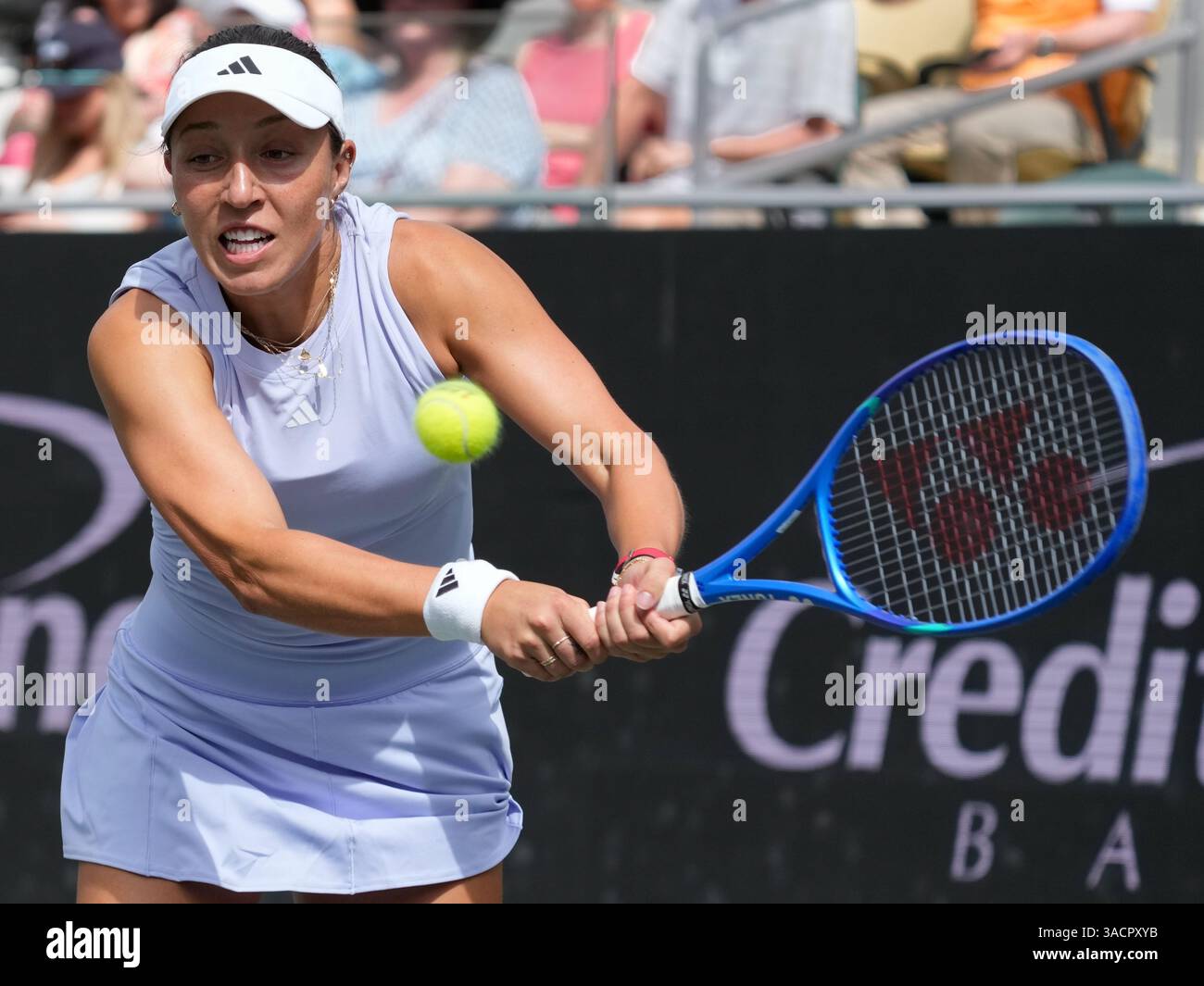 April 4, 2025: Jessica Pegula (USA) defeated Danielle Collins (USA) 1-6 ...