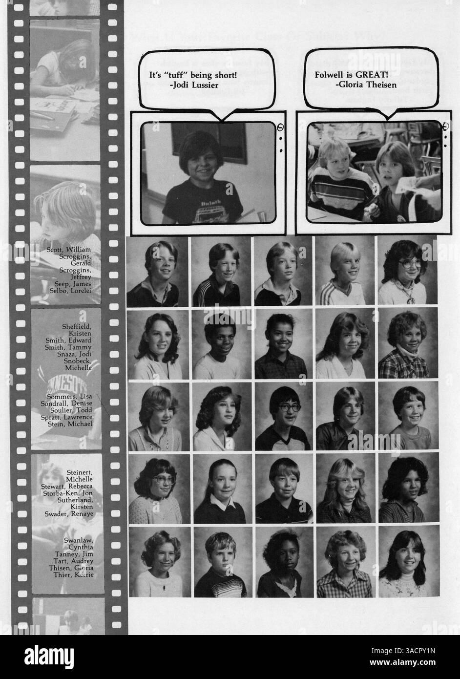 The 1982 Folwell Jr. High Yearbook, The Folwell Falcon Annual, provides an overview of the 1981 ...