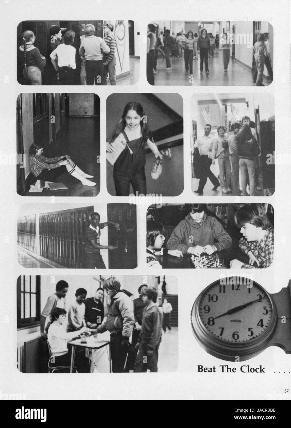 The Folwell Falcon Annual from 1982 showcases students, teachers, and ...