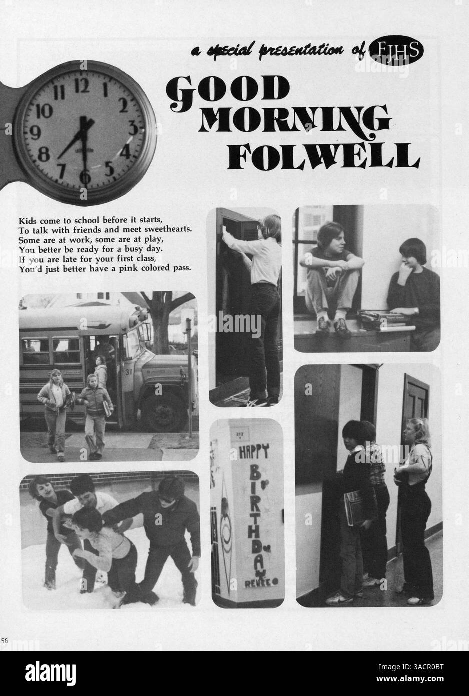 This 1982 Folwell Junior High yearbook highlights student and teacher ...