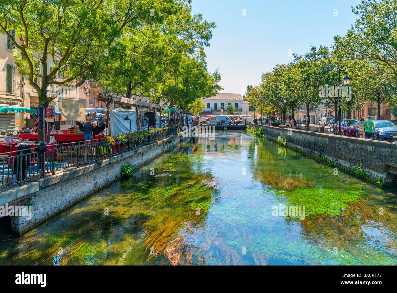 Impression of L'Isle-sur-la-Sorgue, a town and commune on the Sorgue ...