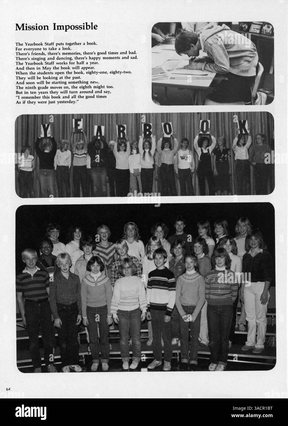 The 1982 folwell junior high yearbook highlights the activities hi-res ...