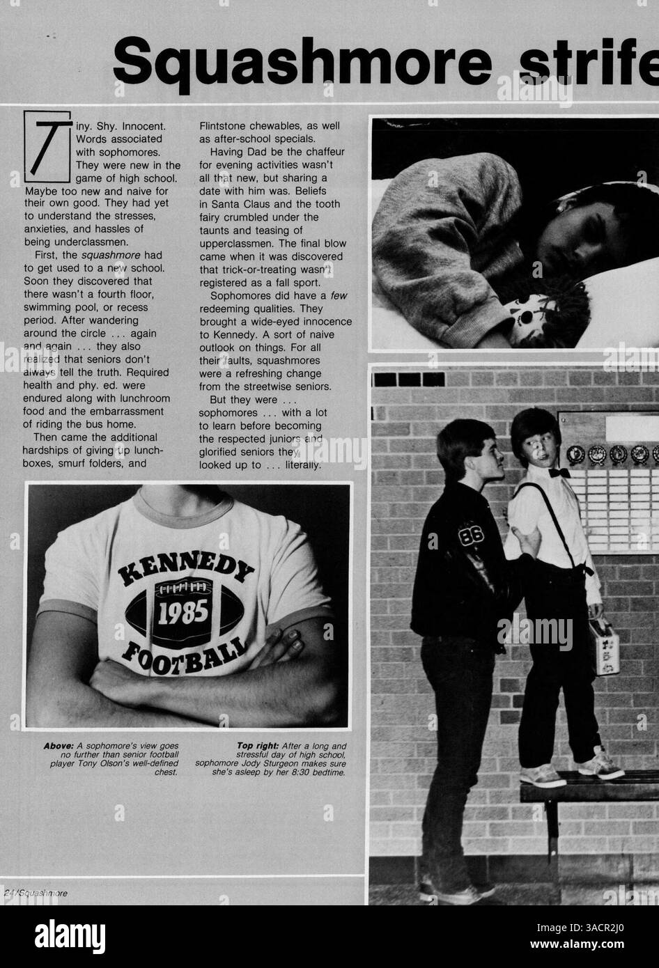 The 1986 Kennedy High Yearbook documents the events, activities, and ...