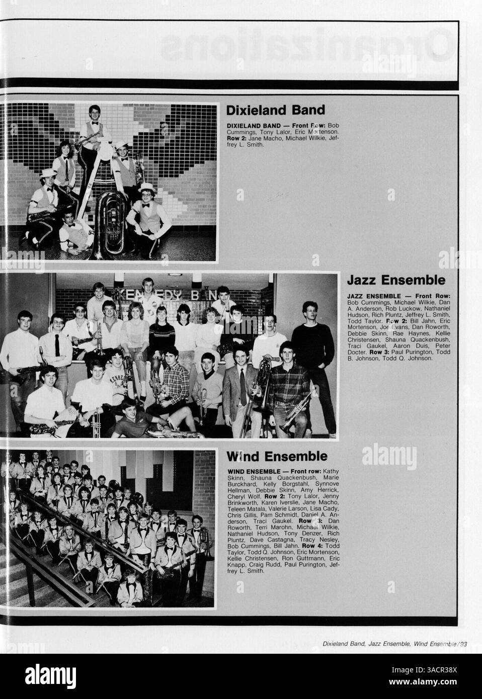 Kennedy High's 1986 yearbook showcases important school moments ...