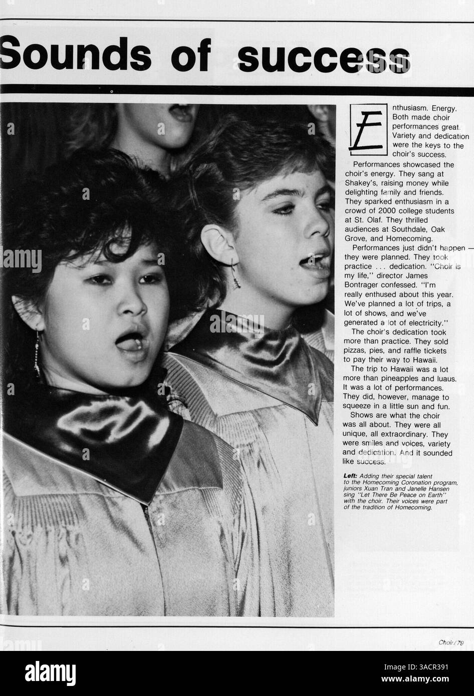 Kennedy High's 1986 yearbook captures key moments from the 1985-1986 school year, highlighting ...