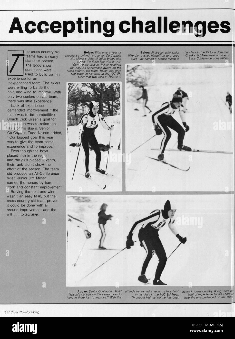 The 1986 Kennedy High Yearbook features key events of the 1985-1986 ...