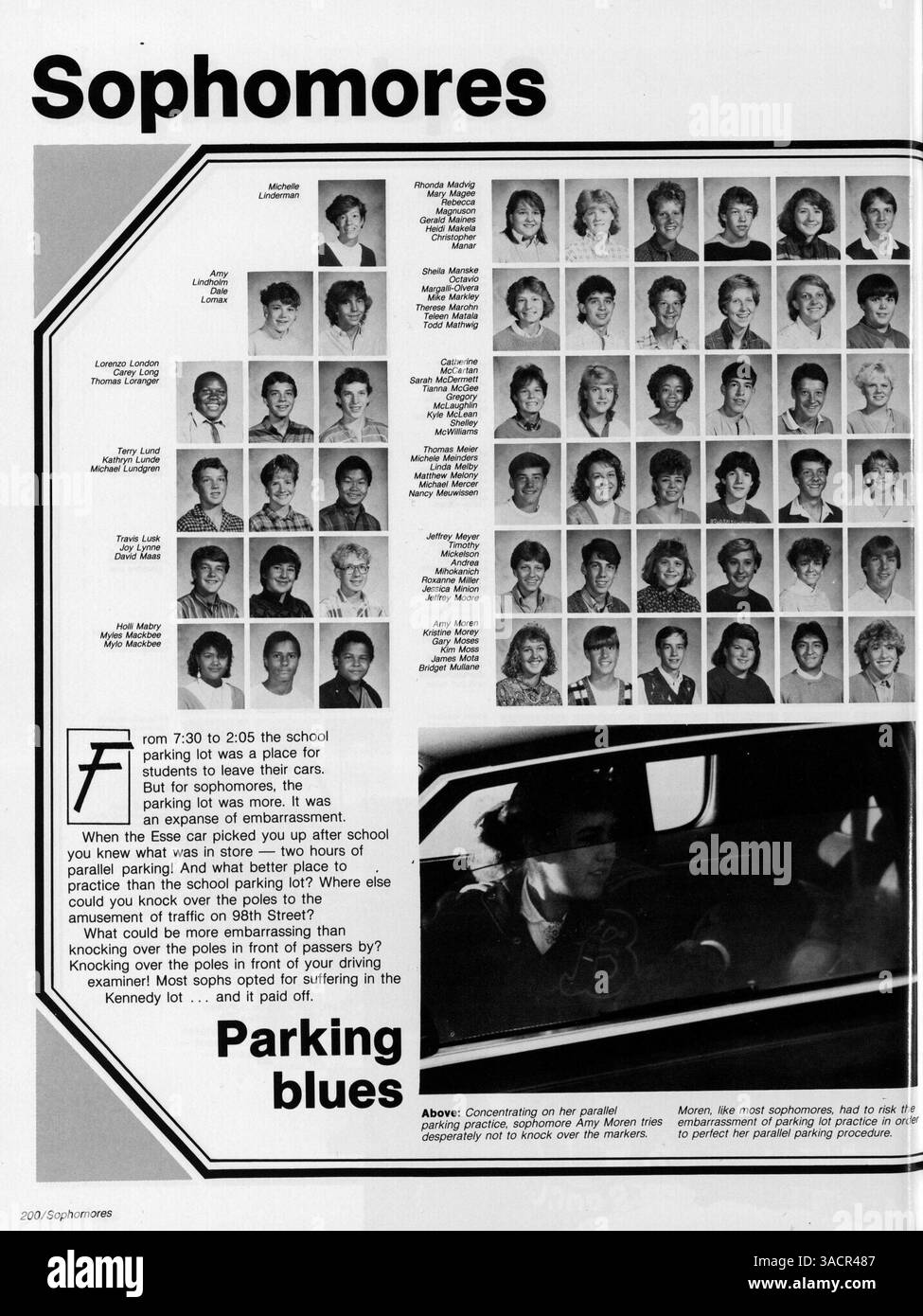 The 1986 Kennedy High Yearbook captures the 1985-1986 school year with ...