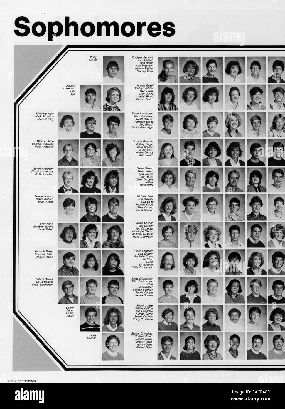 This 1986 Kennedy High Yearbook documents the students, faculty, sports ...