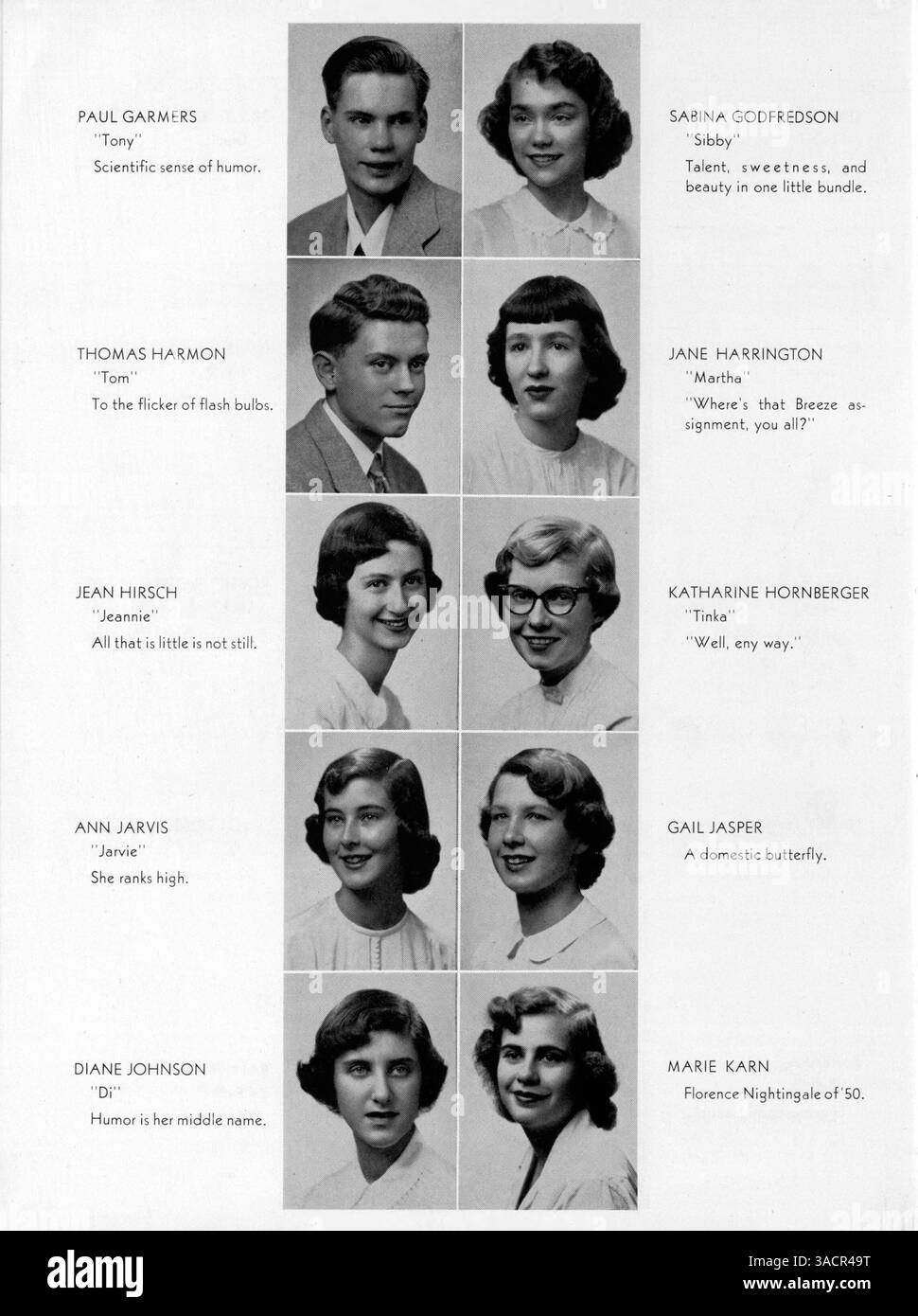 The 1950 Bisbila yearbook showcases University High School's 1949-1950 ...