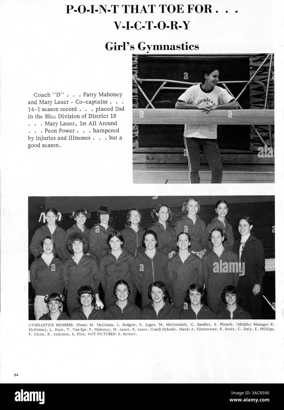 Yearbook captures the 1974 1975 year at mound westonka high hi-res stock photography and images ...