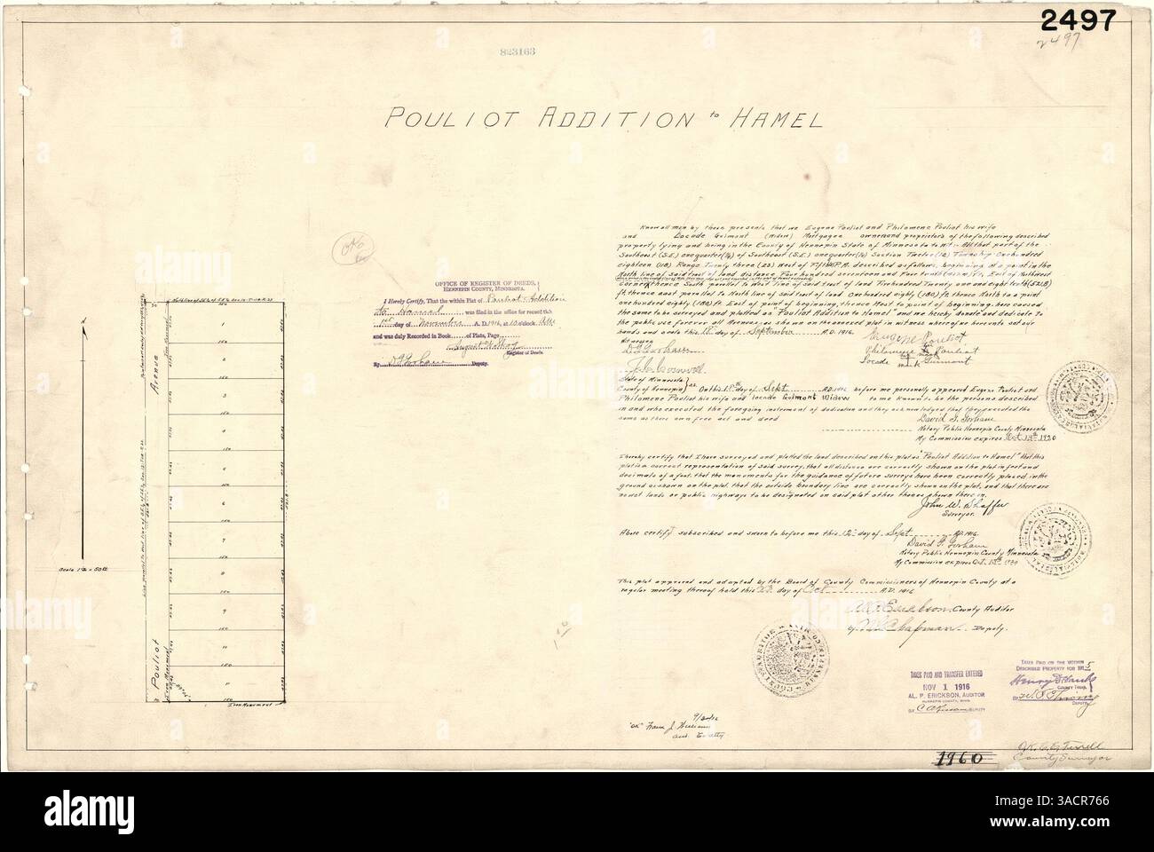 Showcases the expansion and development of the hamel area hi-res stock ...