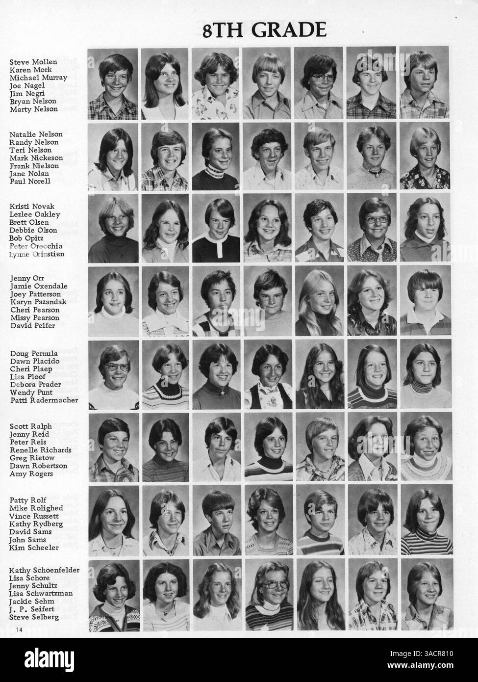 The 1977 'North 77' Yearbook from Hopkins North Junior High records the ...