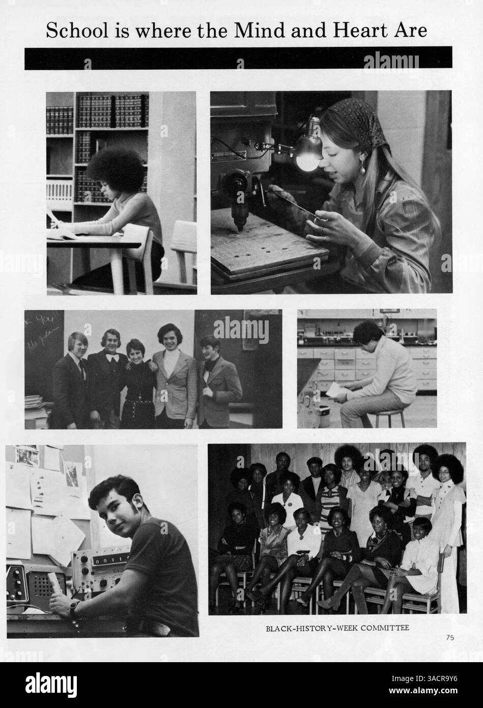 The 1974 Centralian yearbook records the major events, athletic ...