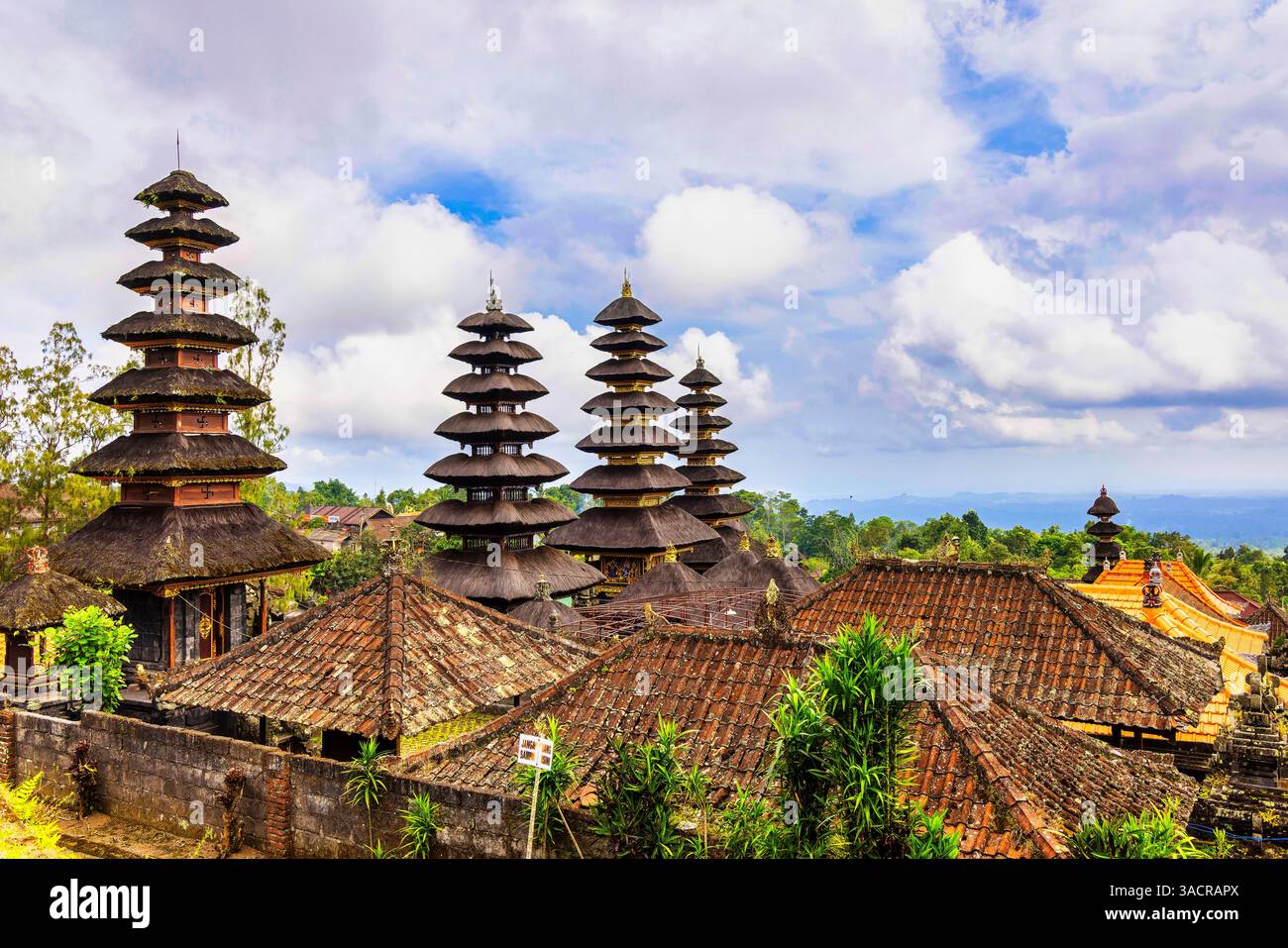 Besakih Temple is considered the 'Mother Temple' of Bali and is the ...