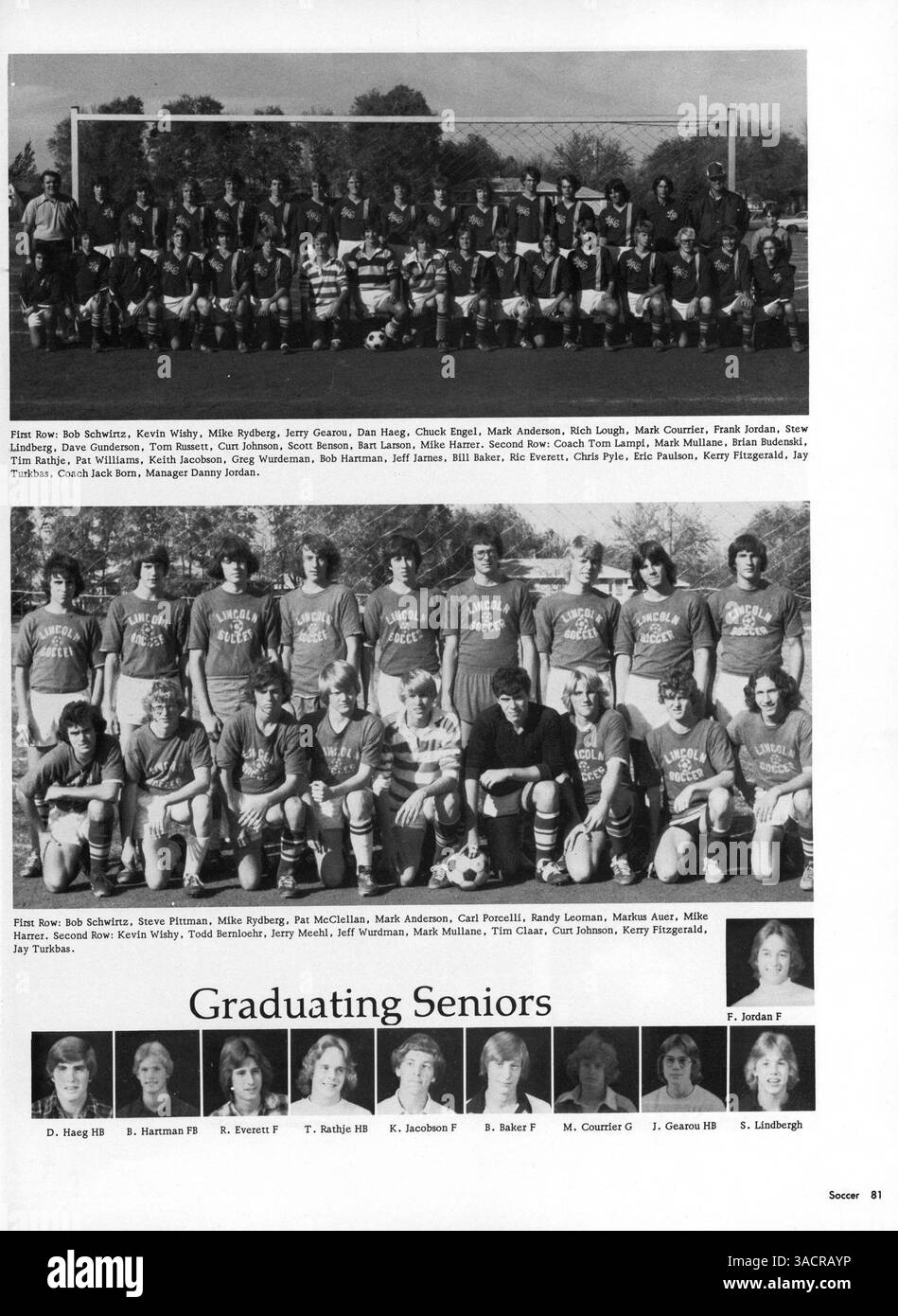 This 1976 yearbook from Lincoln High School captures key student and ...