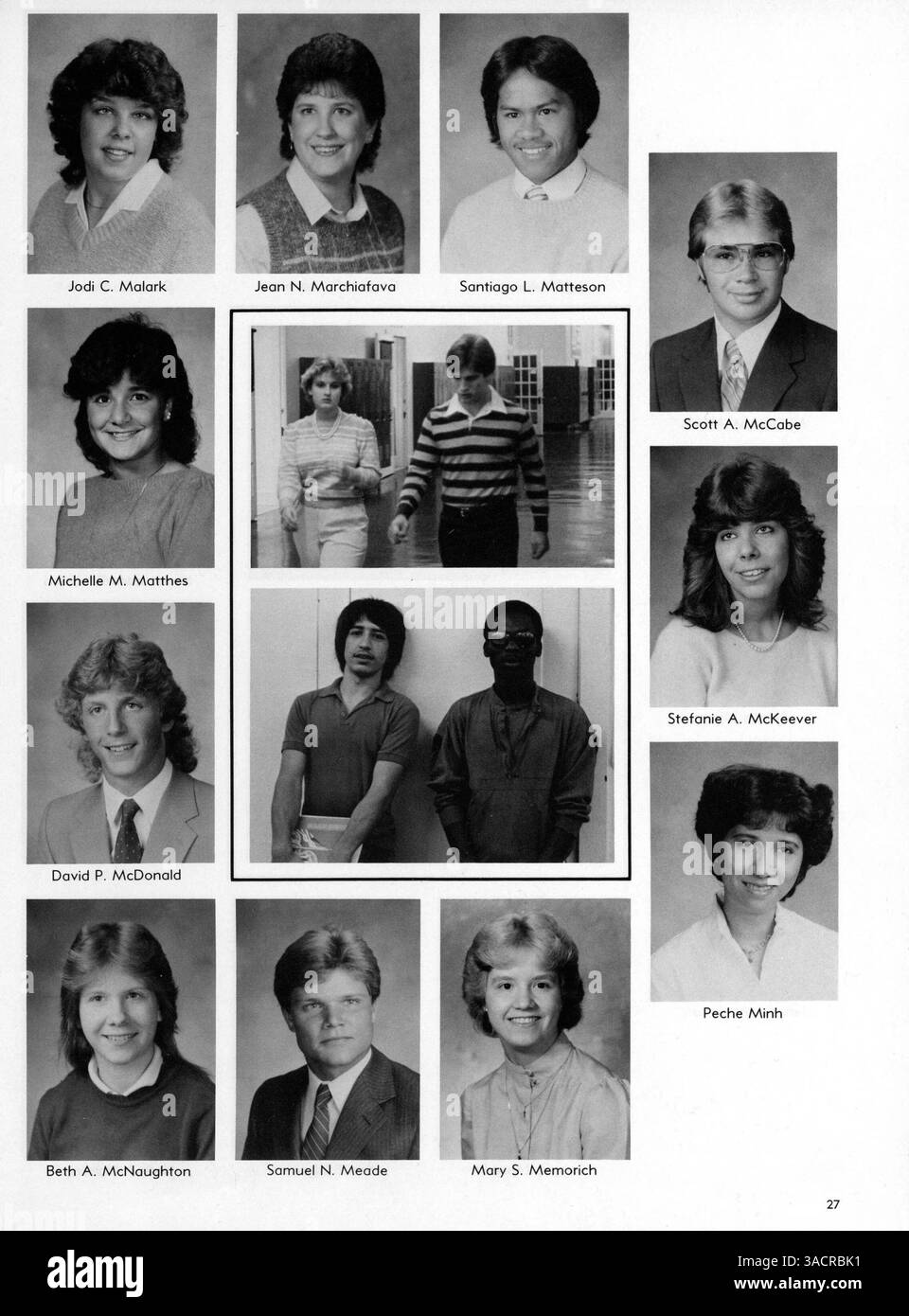 The 1985 Edison Yearbook, 'Wizard,' captures the academic and social ...
