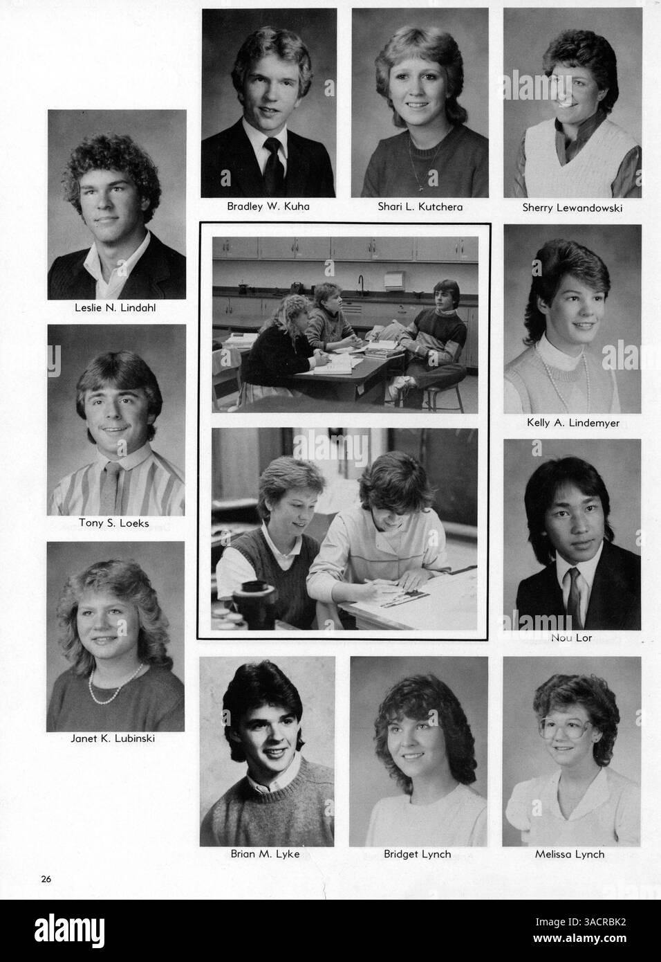 This 1985 edition of the Edison Yearbook, 'Wizard,' highlights the ...