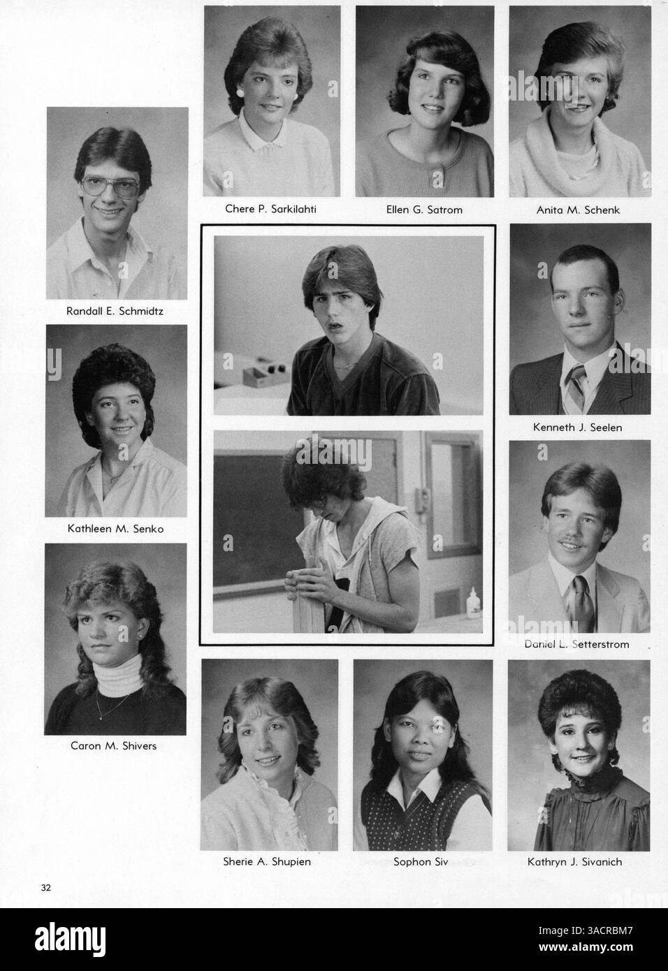 The 1985 'Wizard' Edison Yearbook highlights the student, teacher, and ...