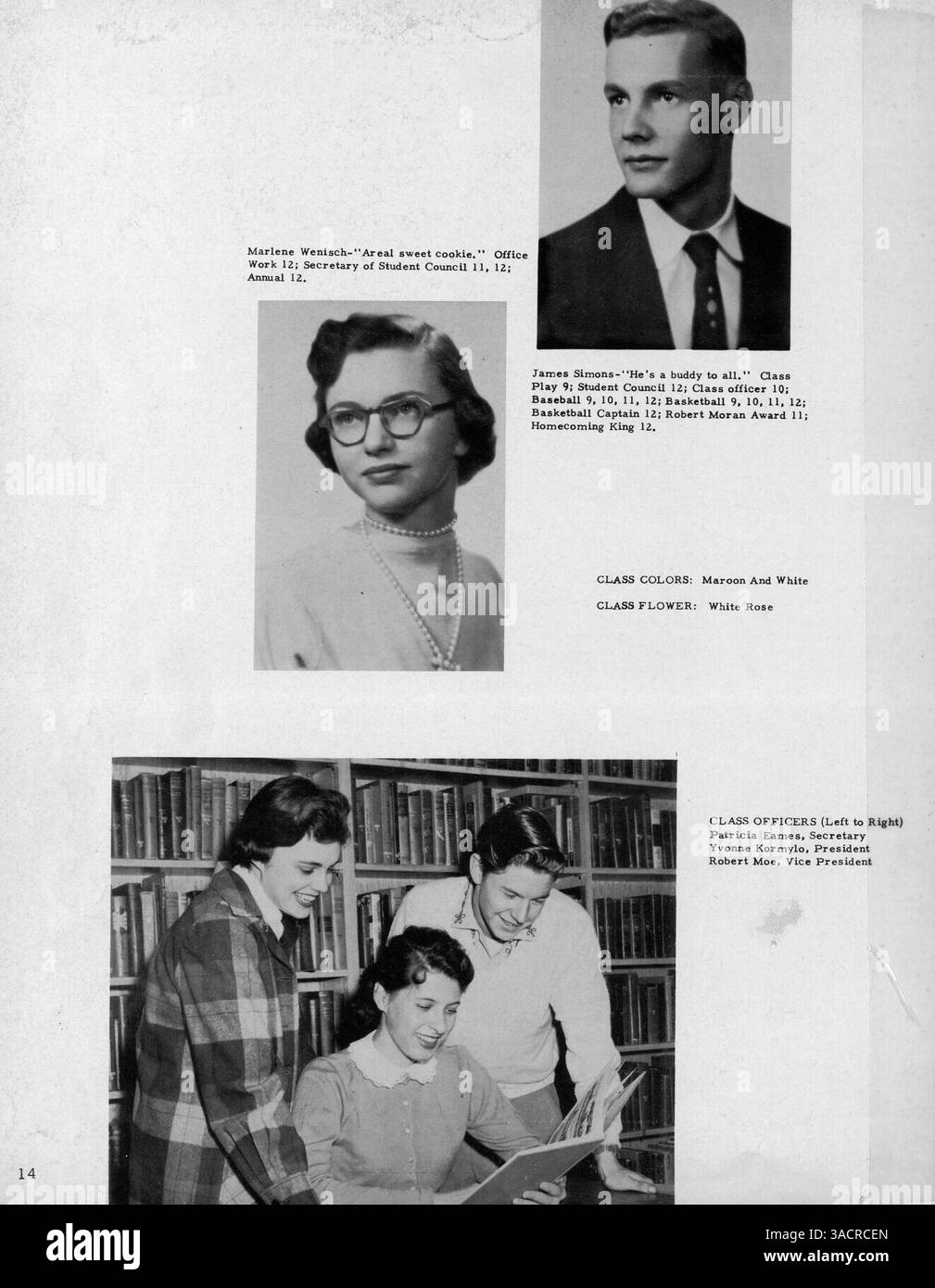 Yearbook from 1957 provides a comprehensive look at student life hi-res ...