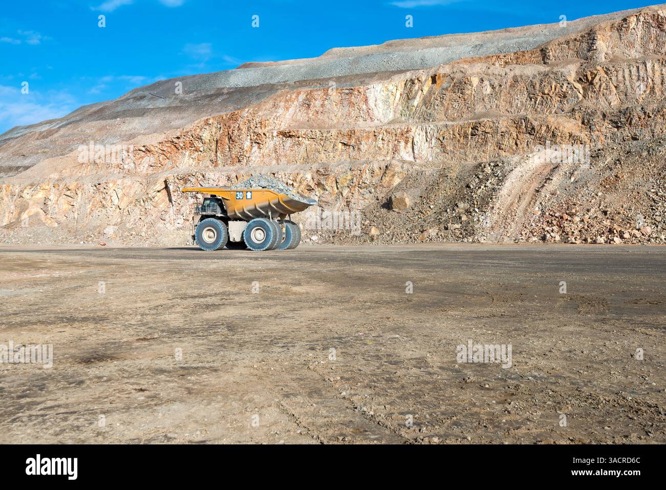 Dump truck hauling rocks hi-res stock photography and images - Alamy