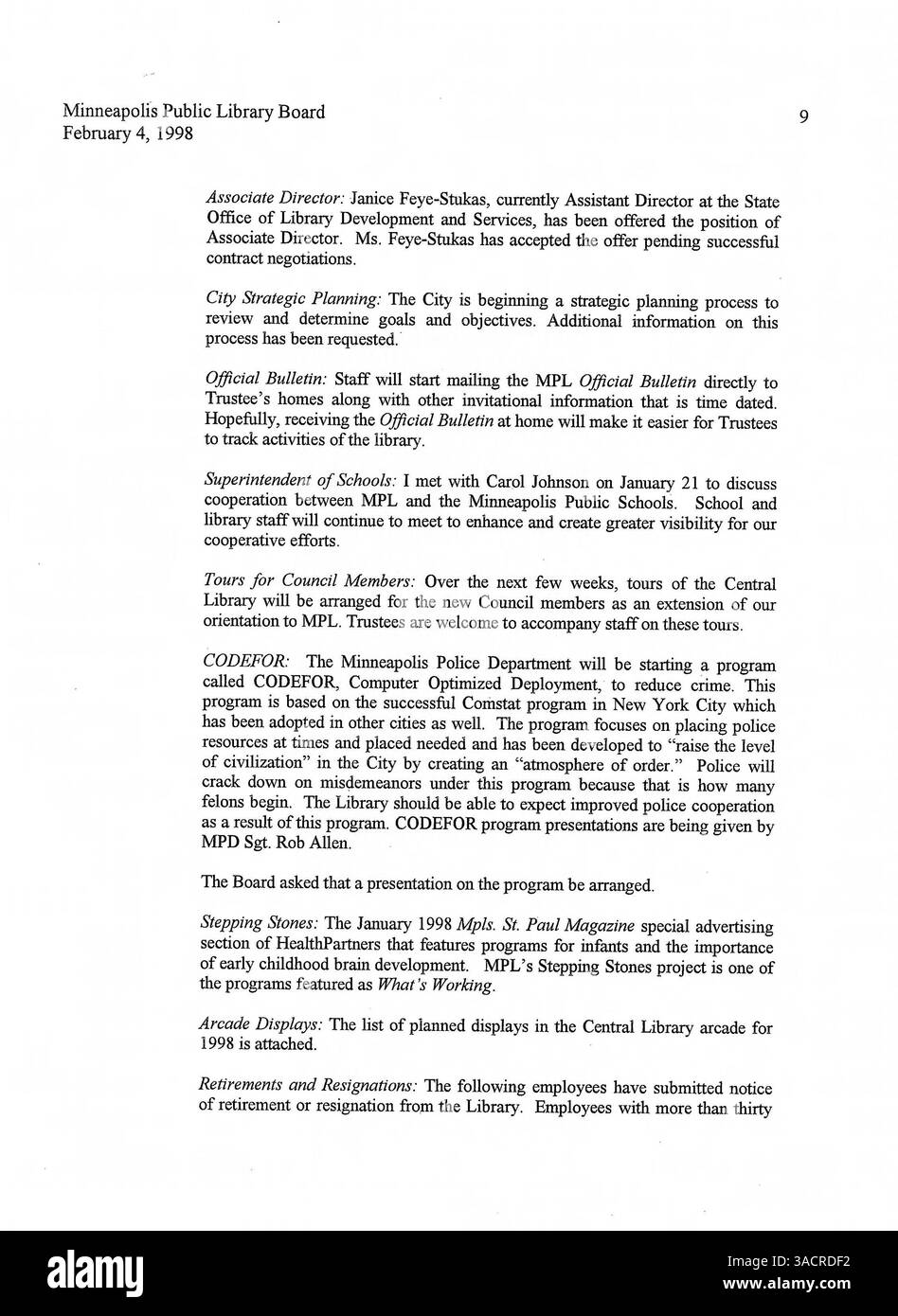 Highlighting decisions made for resource allocation and operational ...