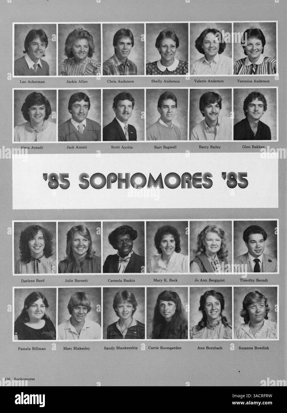 The 1983 yearbook of North Central Bible College documents key moments ...