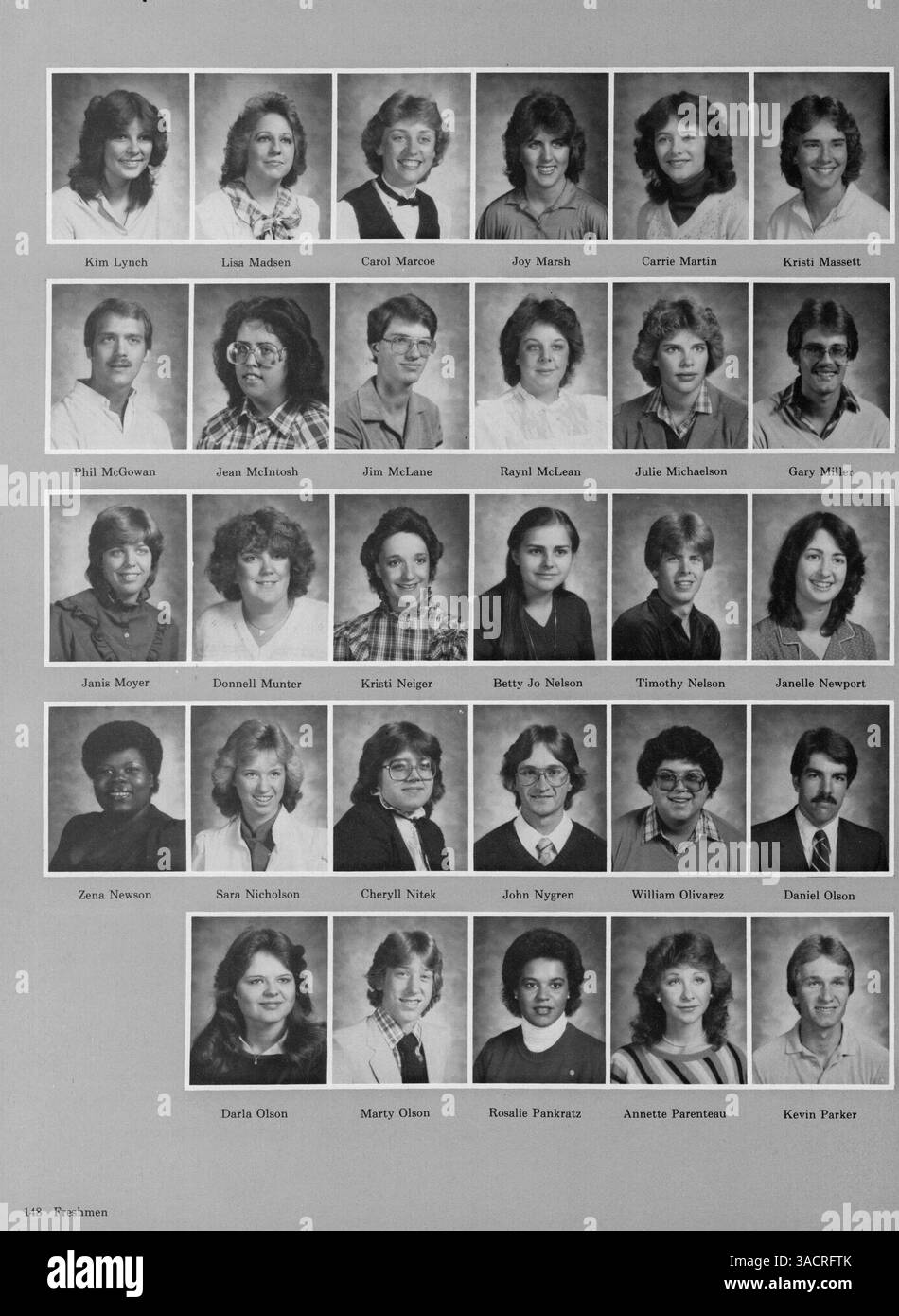 The 1983 north central bible college yearbook documents student ...