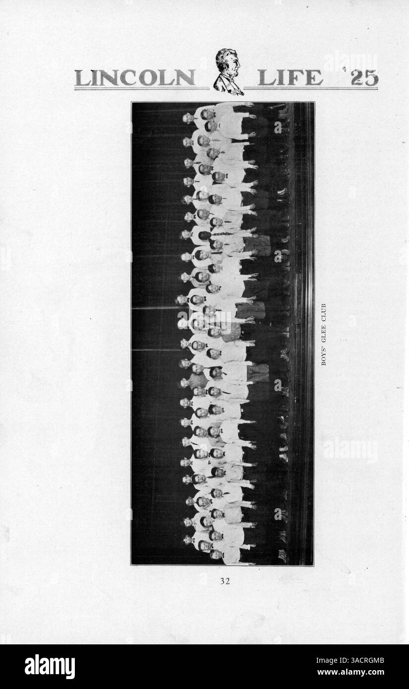 The 1925 Lincoln Jr. High Yearbook serves as a historical document of ...