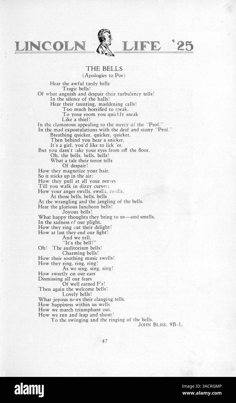 This yearbook from Lincoln Jr. High in 1925 captures key moments and ...