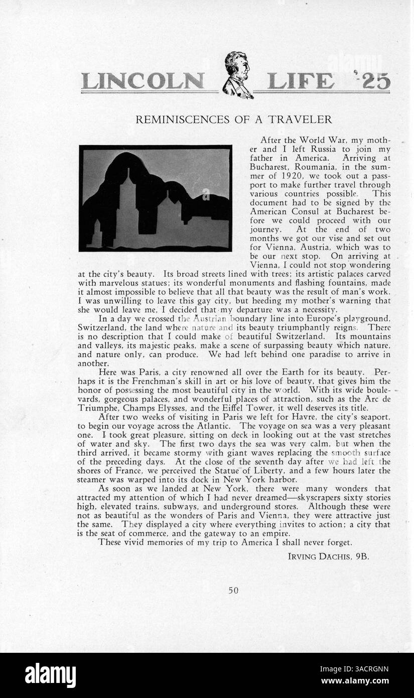 This 1925 yearbook from Lincoln Jr. High documents students, teachers ...