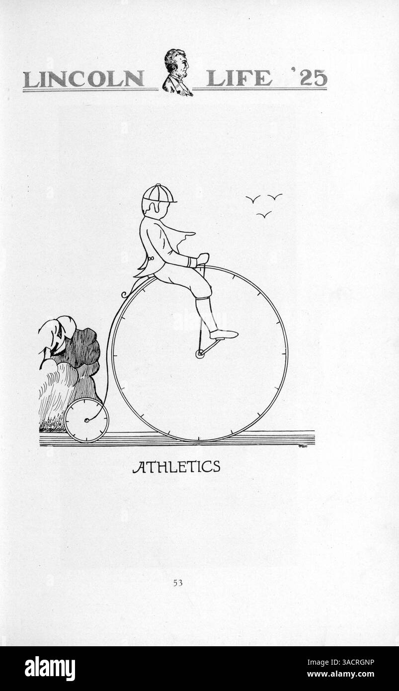 This 1925 yearbook from Lincoln Jr. High records the students, teachers ...