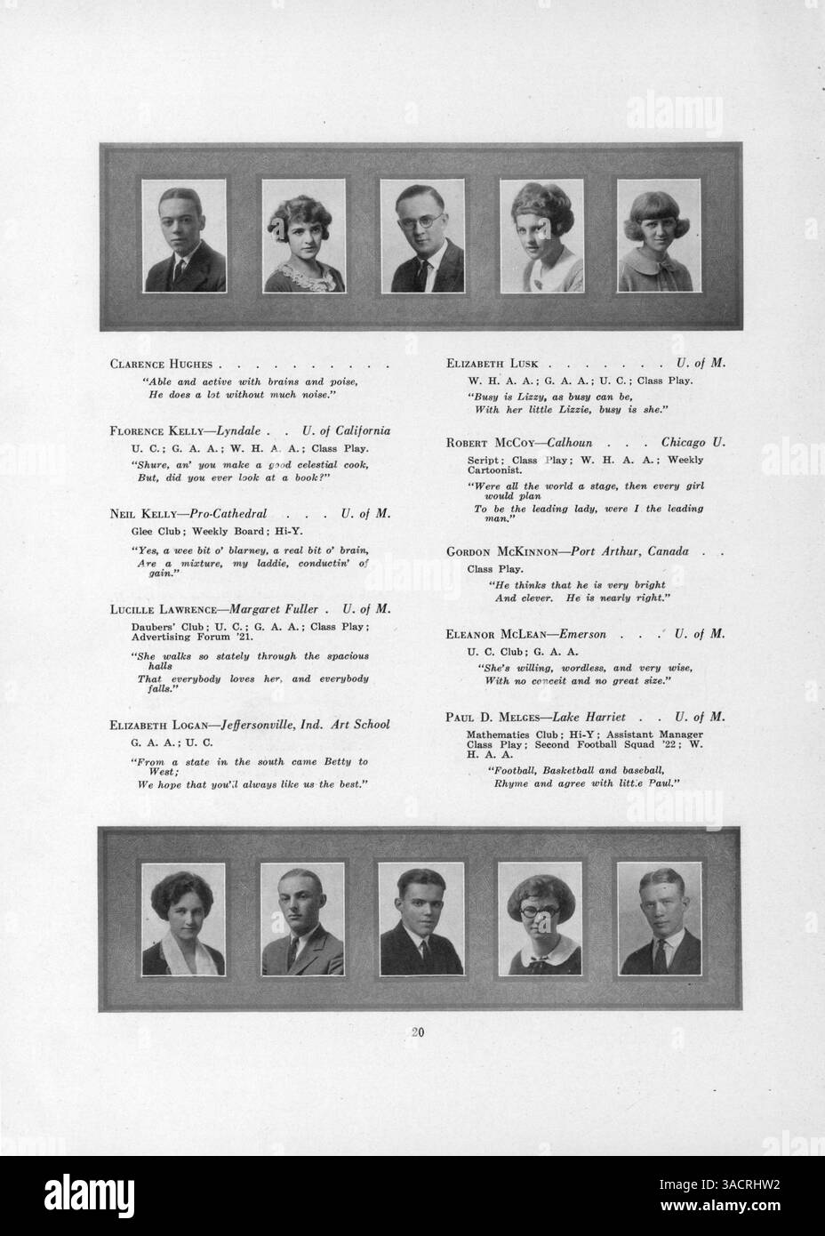 This high school annual documents the students, teachers, clubs ...