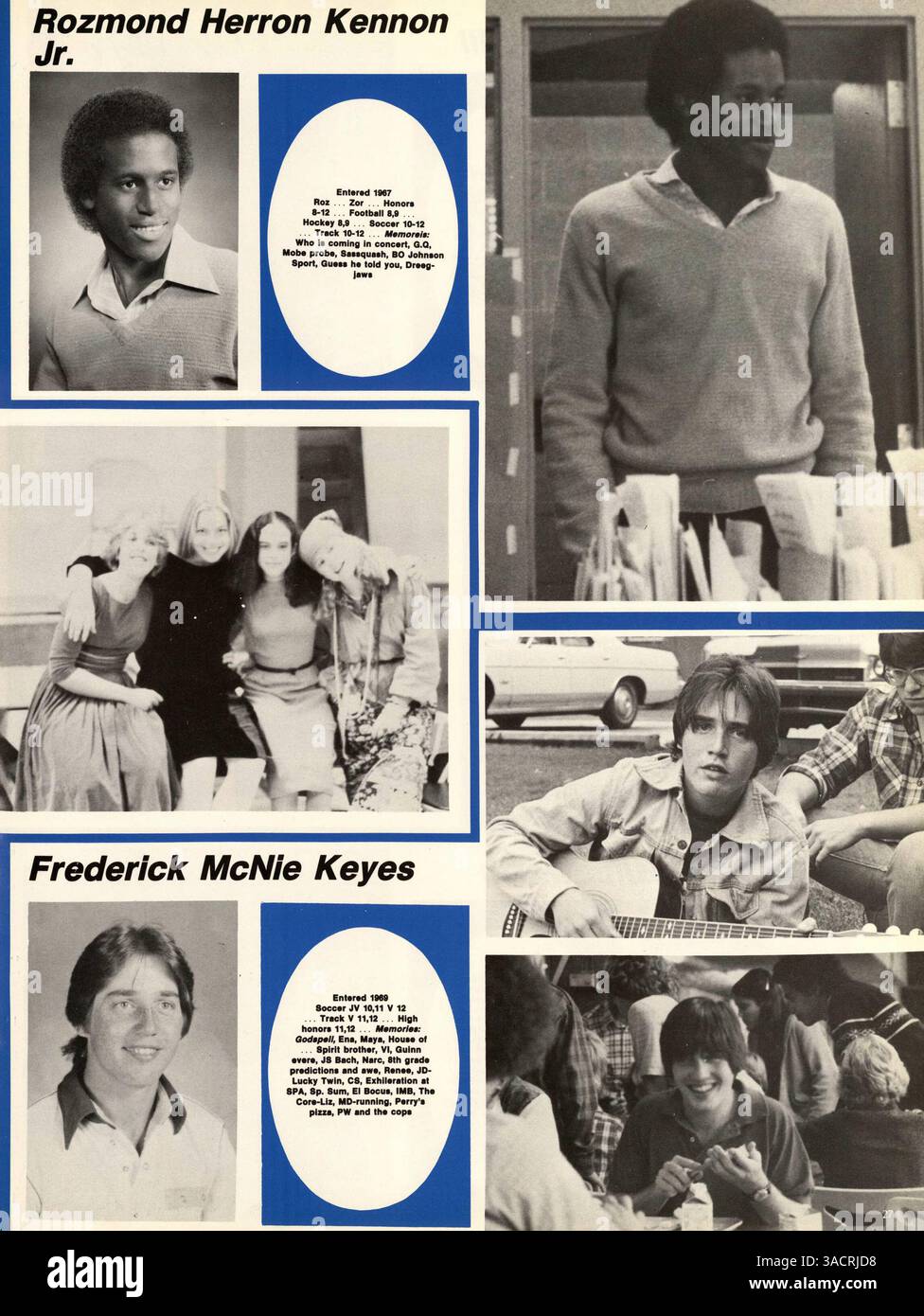 The 1980 breck yearbook captures student portraits and documents hi-res ...