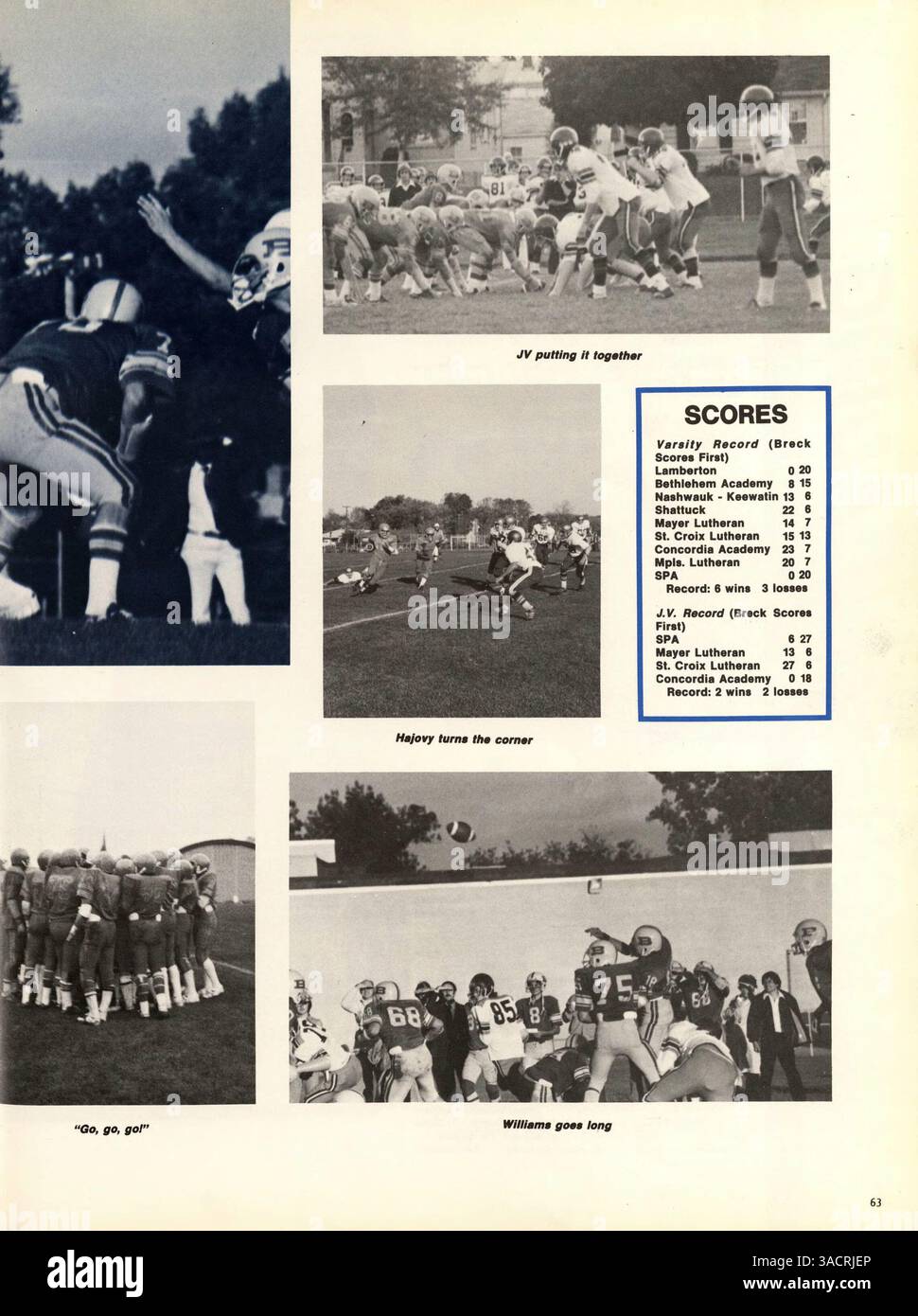 The 1980 Breck Yearbook offers a snapshot of Breck High School ...