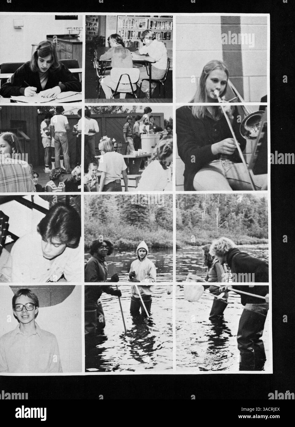 The 1980 Breck Yearbook provides a photographic record of Breck High ...