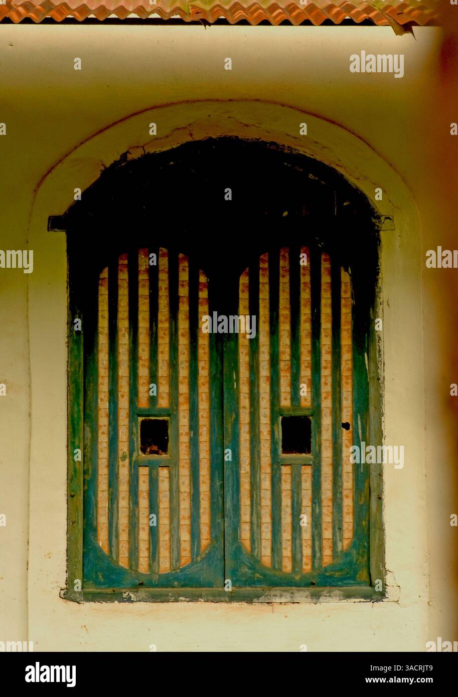 Oct. 23, 2010 - Panaji, Goa, India - House built in 1910 with tiles and ...