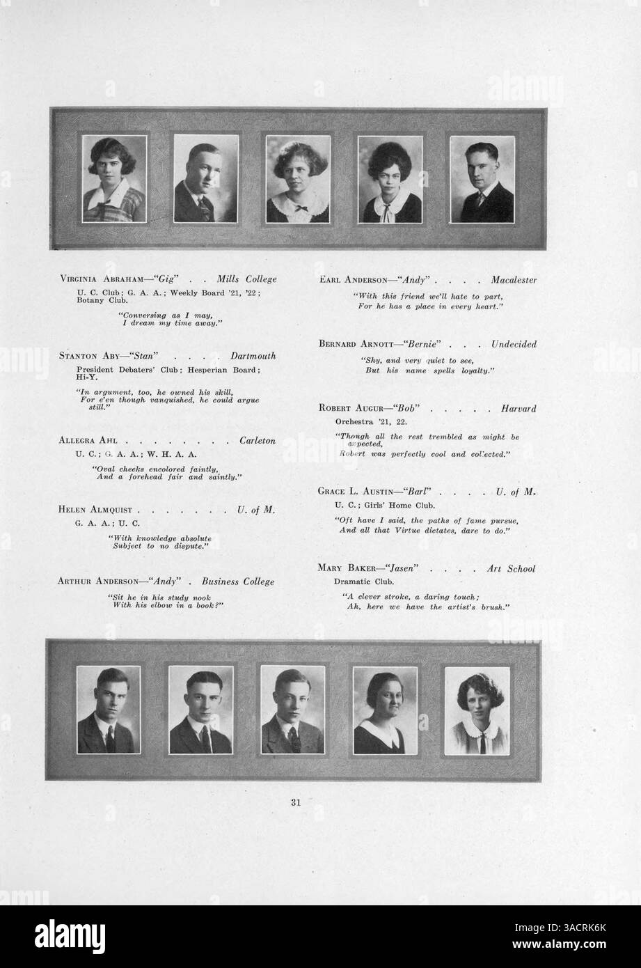 The 1923 edition of the West High Yearbook, known as the Hesperian ...