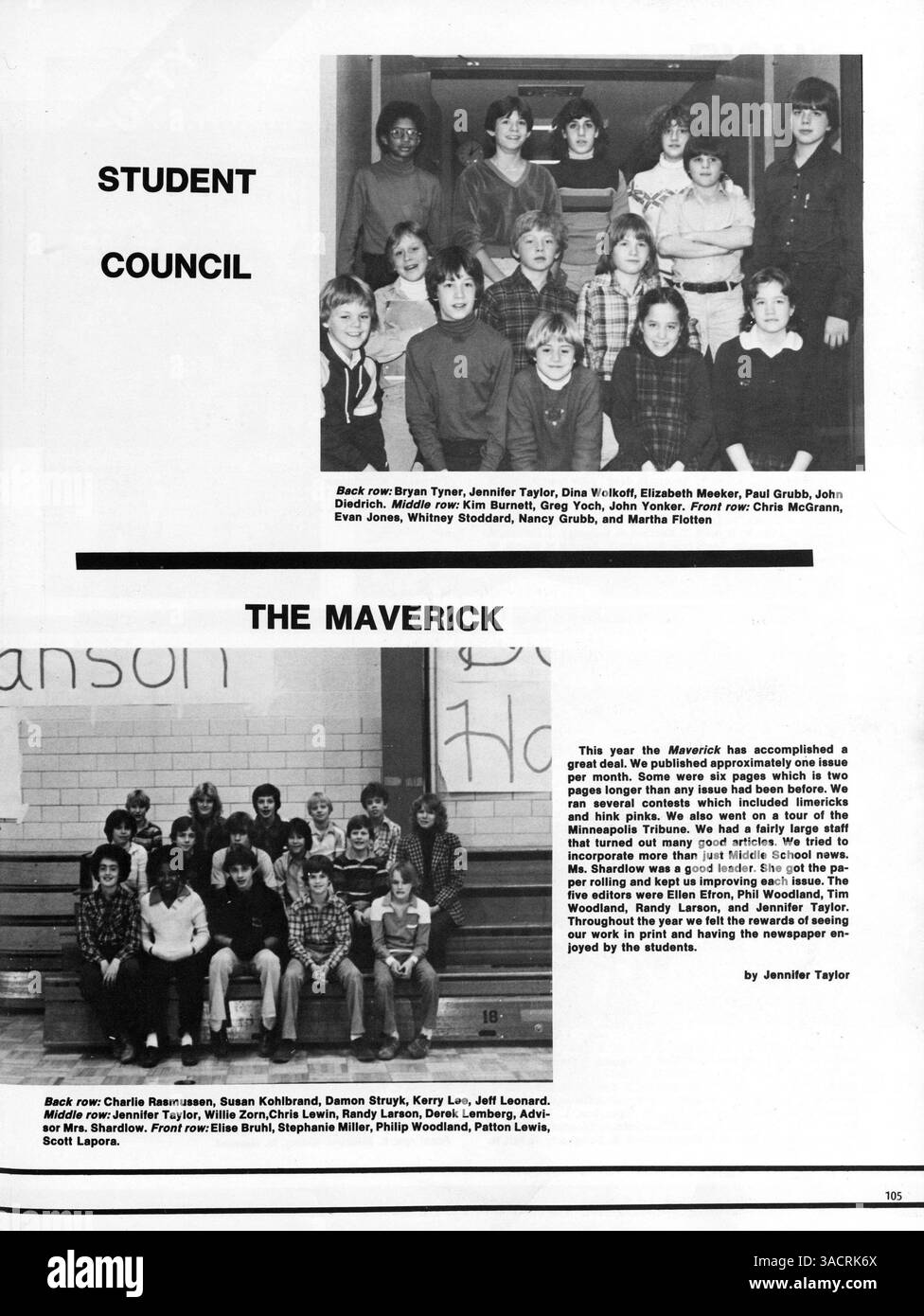 The 1980 Breck Yearbook highlights the athletic teams, clubs, students ...