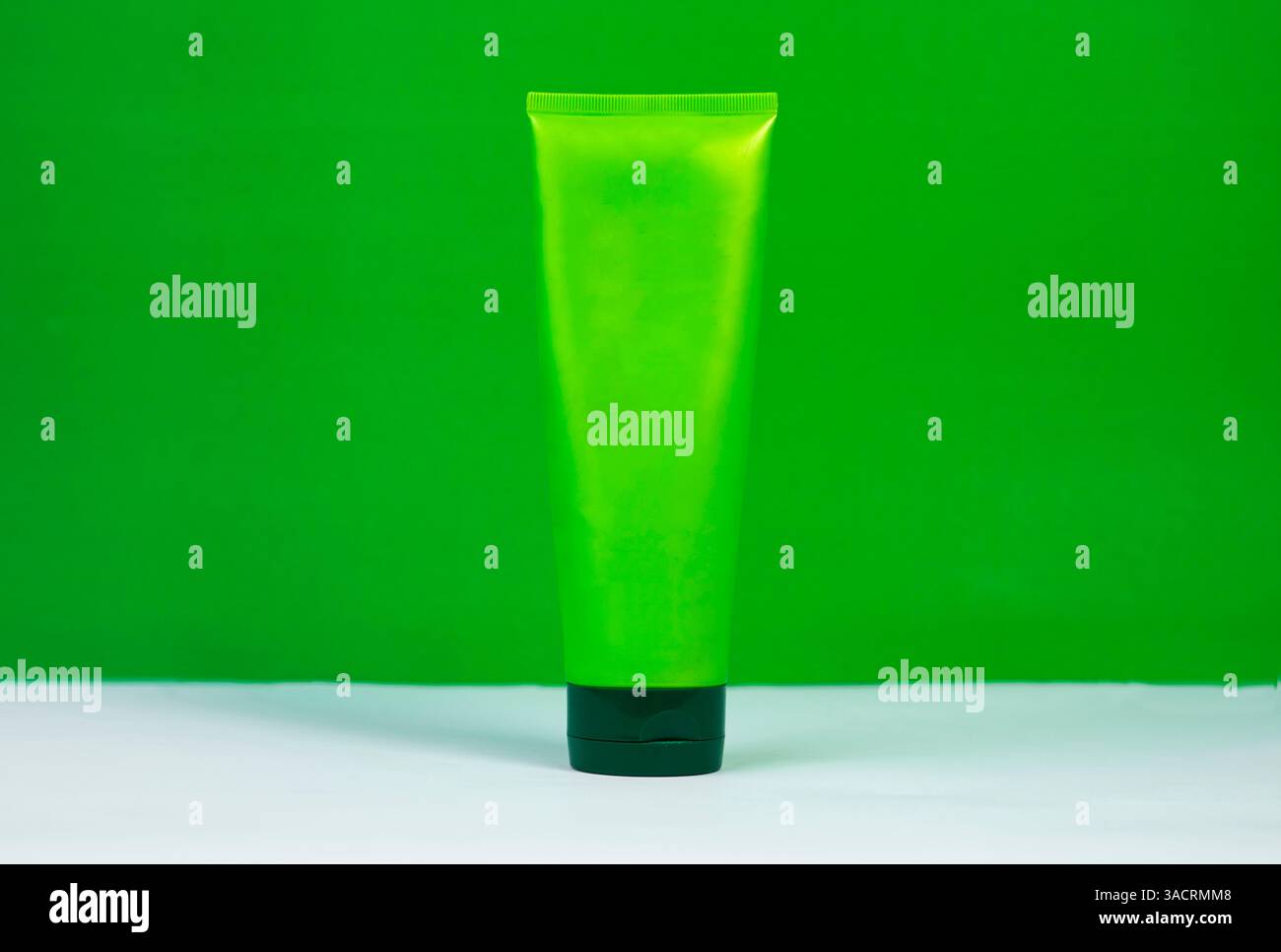 Eco-friendly green hand cream tube mockup, perfect for natural skincare ...