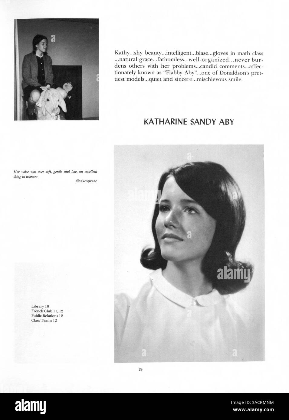 The 1965 Tatler yearbook from Northrop Collegiate School captures the ...