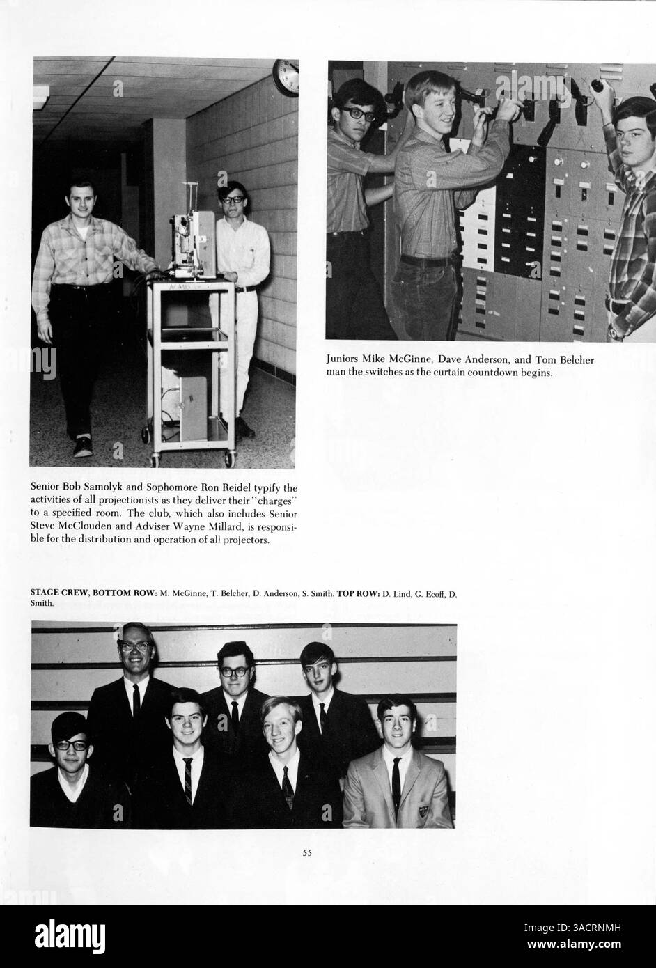 This 1968 yearbook, Voyageur, features students, faculty, athletics ...