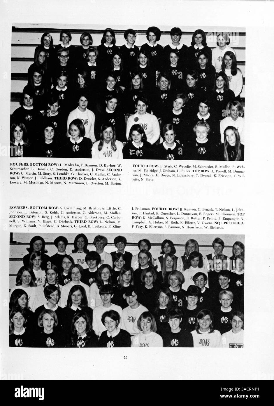 The 1968 Voyageur yearbook at Minnetonka High School captures students ...