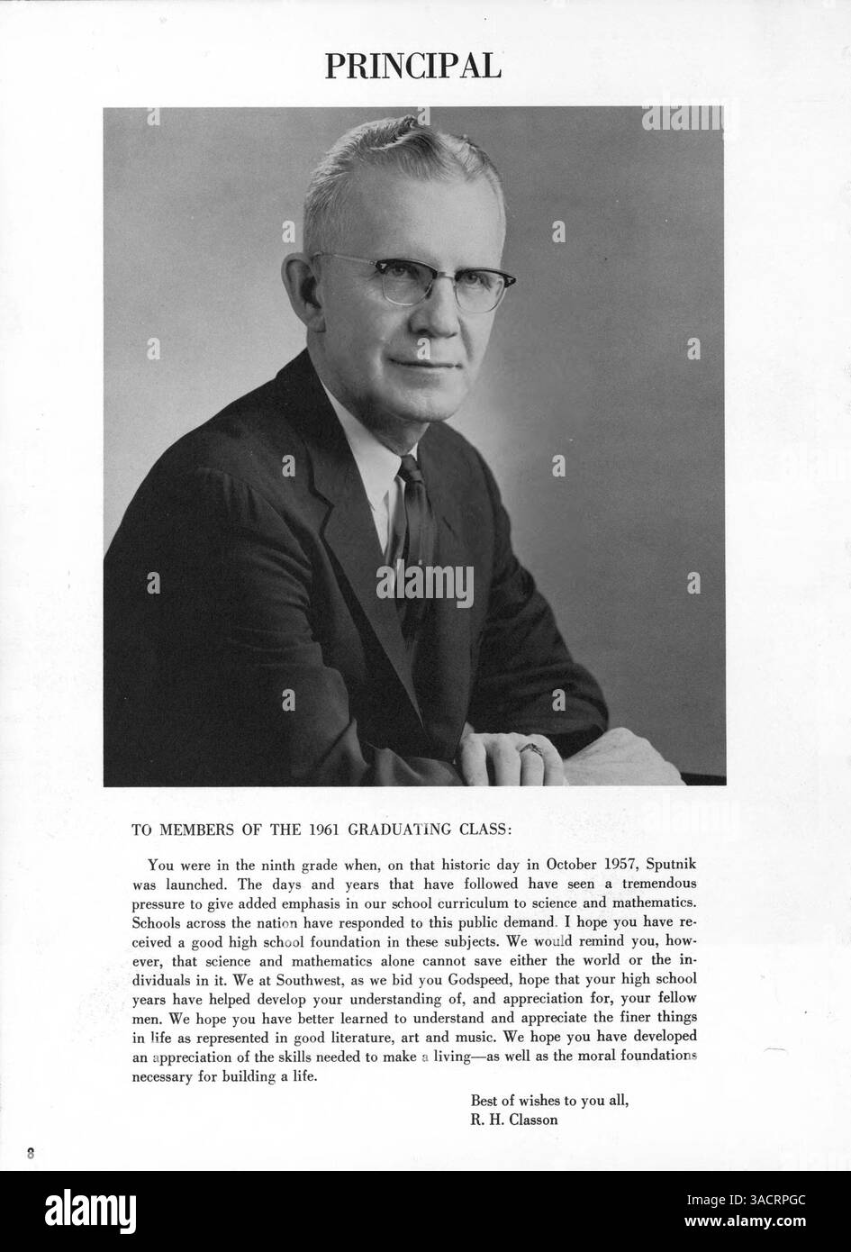 The 1961 wagistanian yearbook from southwest high school serves hi-res ...