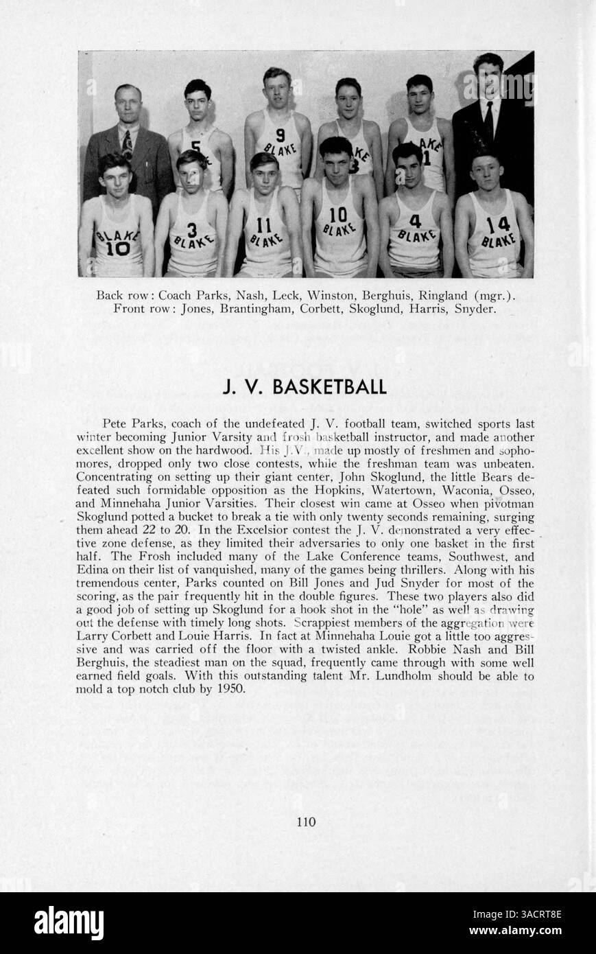 Major events during the 1947 1948 school year hi-res stock photography ...