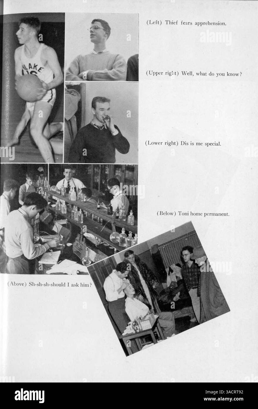 The 1948 Call-O'-Pan yearbook from Blake High School highlights the students, faculty, athletics ...
