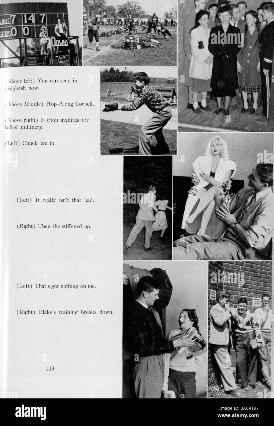 Blake High School’s 1948 Call-O’-Pan yearbook features students ...