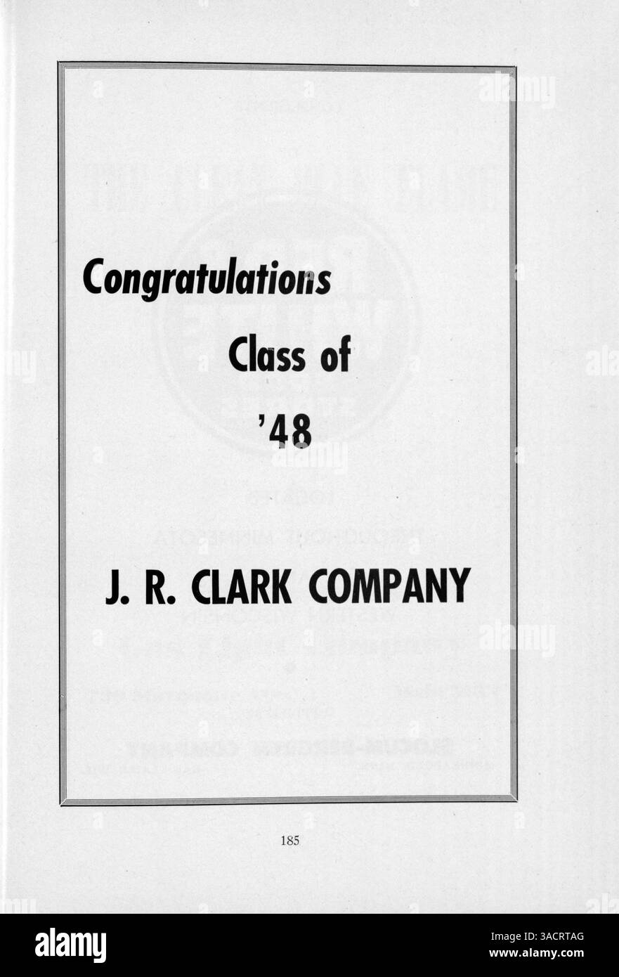 Blake Yearbook 1948, Call-O'-Pan, captures the highlights of students ...